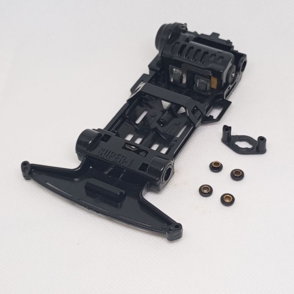 Jual chasis s1 black gokey mini 4wd chasis Tamiya super 1 | Shopee ...