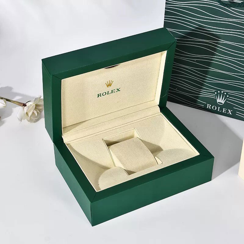 Jual 【Rolex】100% Brand new Asli Rolex watch storage green packaging box ...
