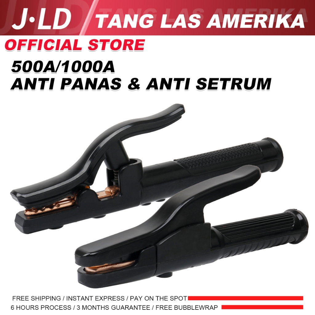 Jual JLD Tang Las Amerika Safety 500A/1000A Tembaga Murni Tebal Arus ...