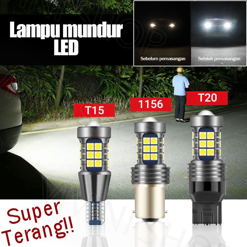 Jual Lampu Mundur Mobil Super Terang Lampu Kota Led Mobil 12v Lampu ...