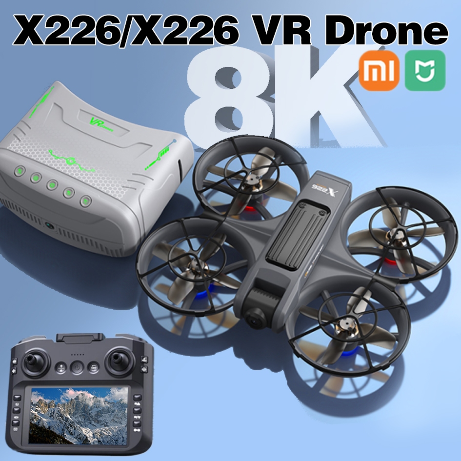 Jual Drone Xiaomi X226/X226VR Baru, 8K Profesional HD Kamera Sudut ...