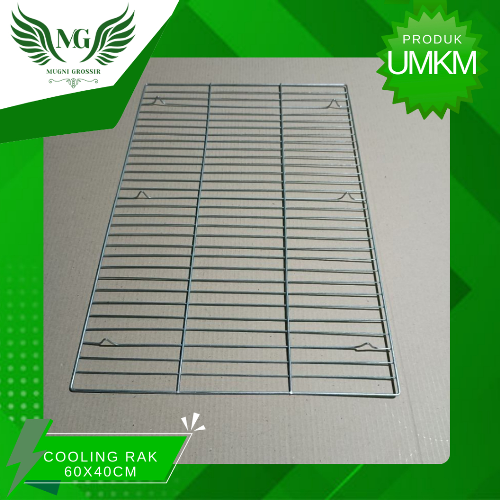 Jual 3 pcs Cooling Rack 60x40cm | Rak Pendingin Kue | Single Rack | Rak ...