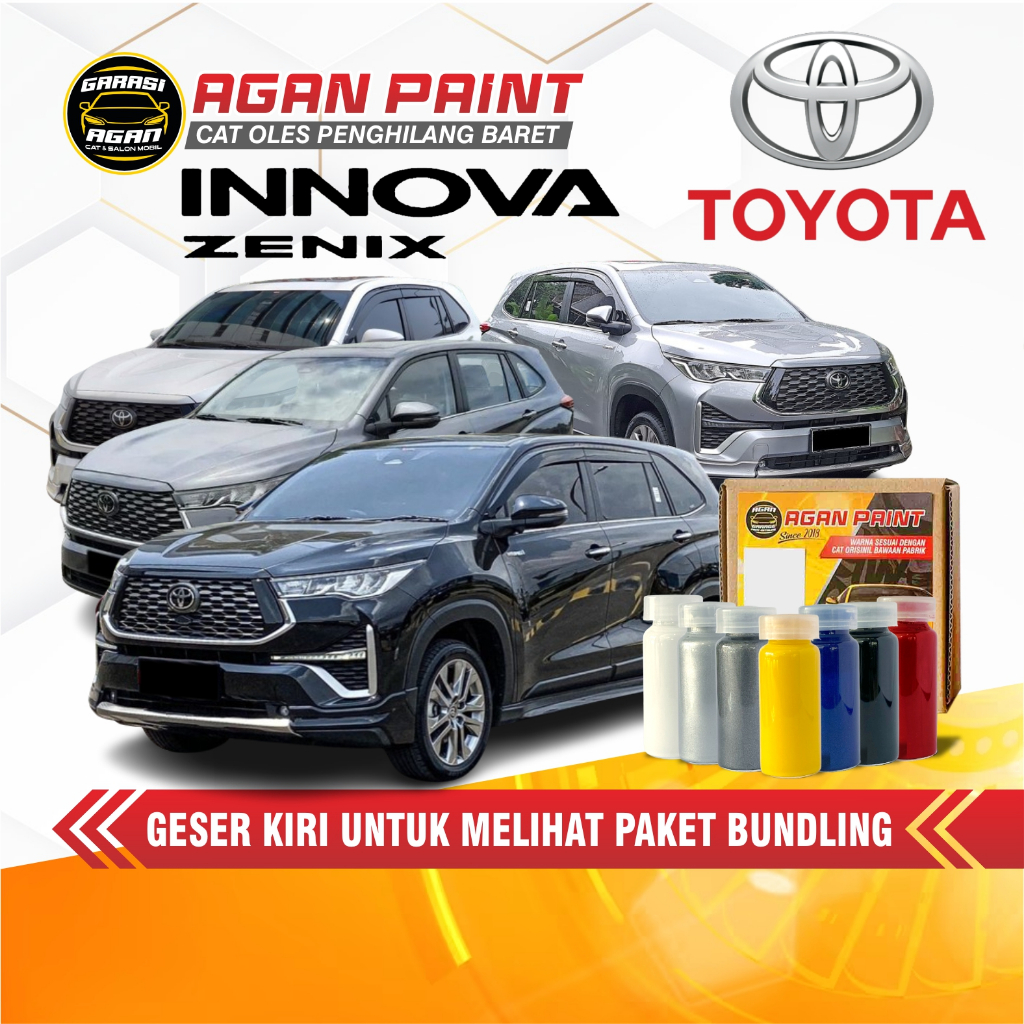 Jual Cat Penghilang Baret ZENIX Innova Zenix Putih, Zenix Silver, Zenix ...