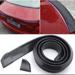 Jual Ducktail Carbon 3D Lips Spoiler Belakang Mobil Karbon Universal ...