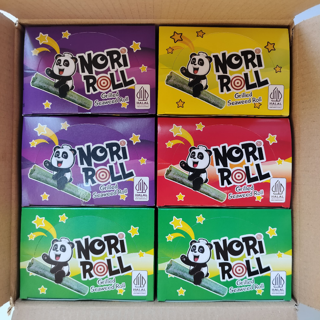 Jual NORI ROLL 1 DUS ISI 6 BOX |NORI RUMPUT LAUT|SNACK RUMPUT LAUT ...