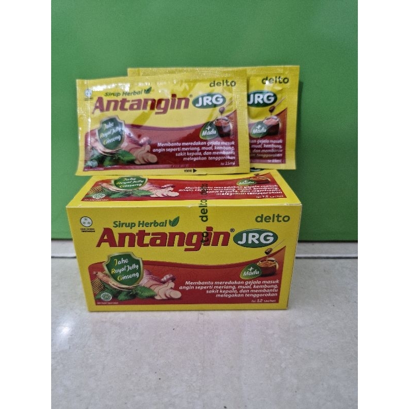 Jual ANTANGIN JRG CAIR + MADU 1 BOX ISI 12 SACHET | Shopee Indonesia