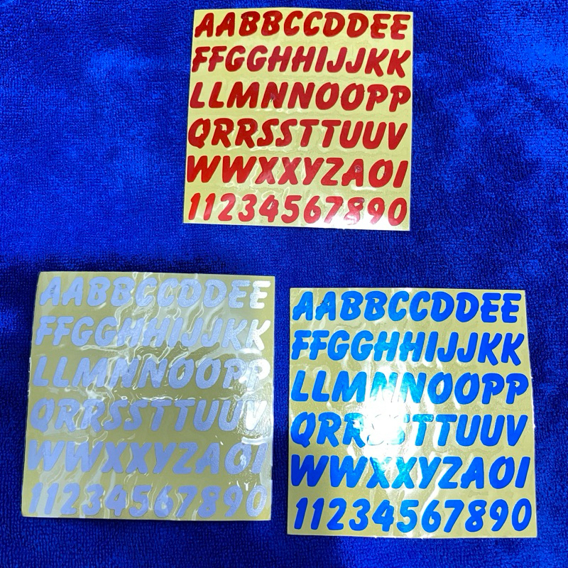 Jual Stiker huruf ABC Abjad Cuting daya rekat hebat | Shopee Indonesia