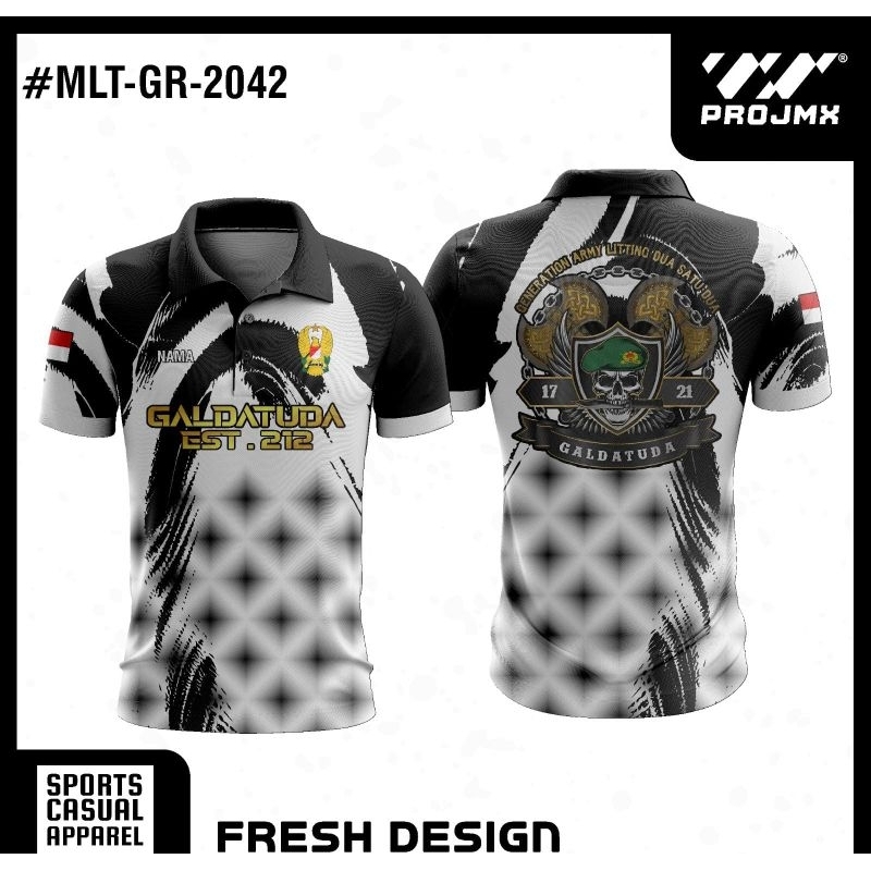 Jual PROJMX - JERSEY GALDATUDA BLACK WHITE (CUSTOM) | Shopee Indonesia