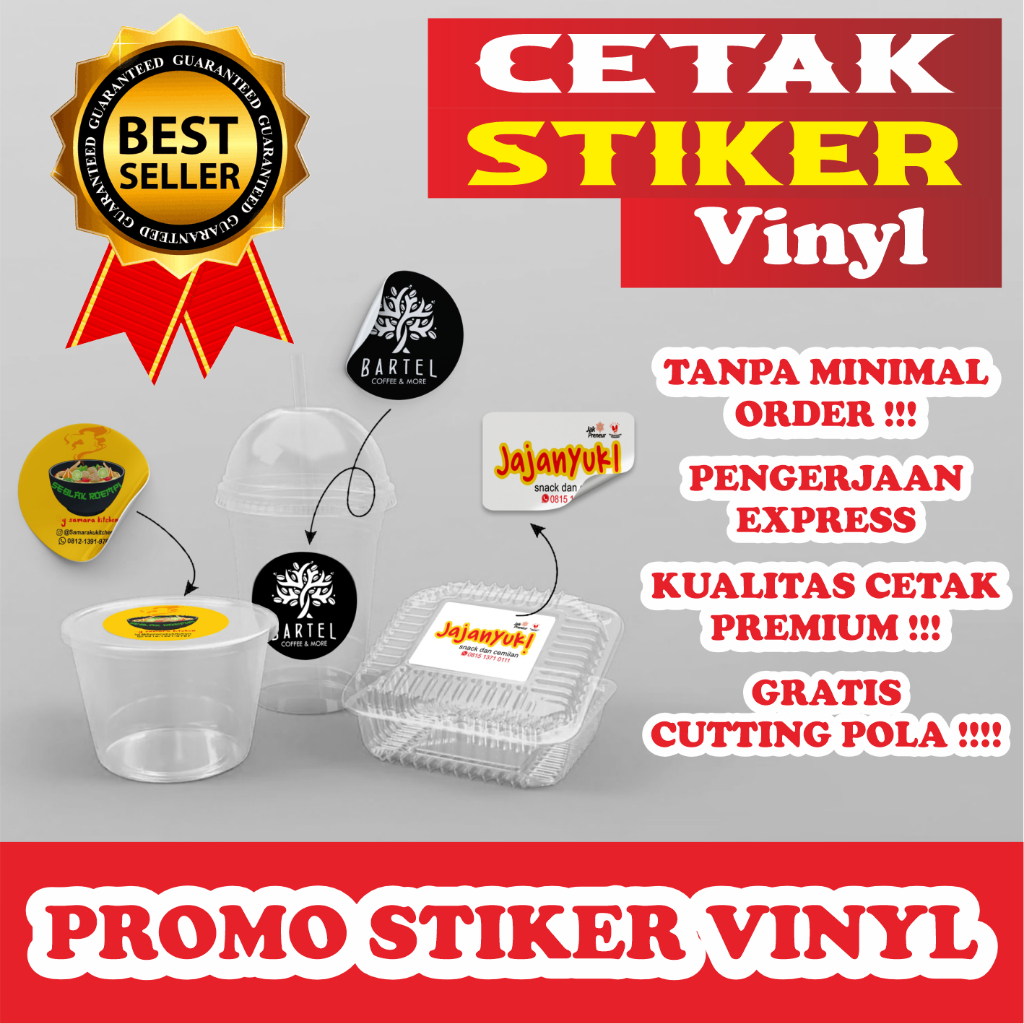 Jual cetak stiker cutting vinyl | cutting stiker vinyl | cetak stiker ...
