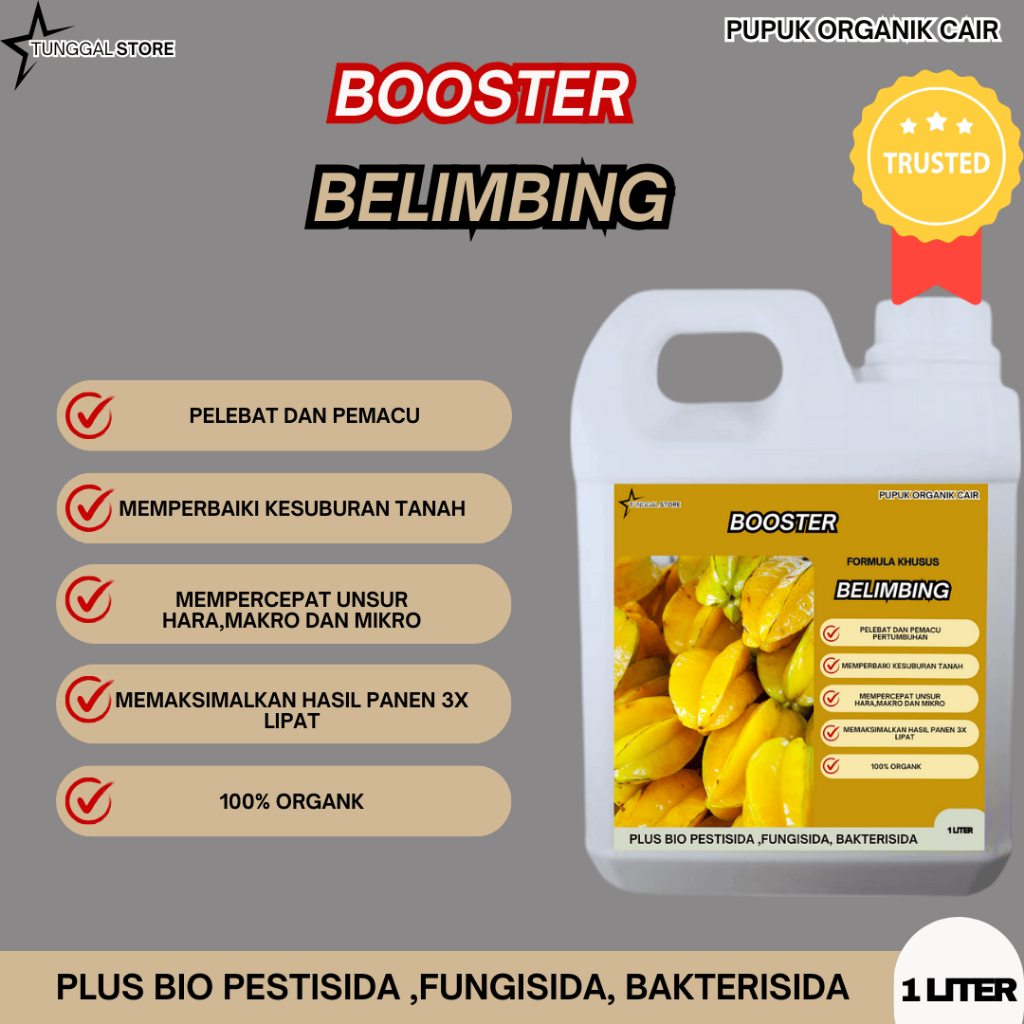 Jual Pupuk Belimbing / Pupuk Buah Belimbing / Pupuk Booster Belimbing / Pupuk Anti Rontok Bunga ...
