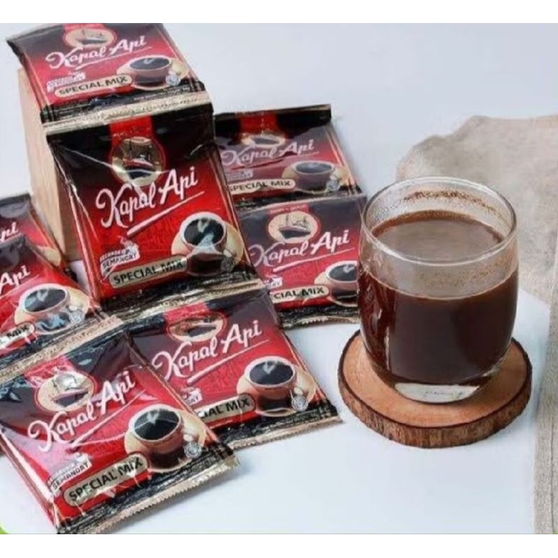 Jual KOPI KAPAL API SPECIAL MIX 23gr 1 dus isi 120pcs | Shopee Indonesia