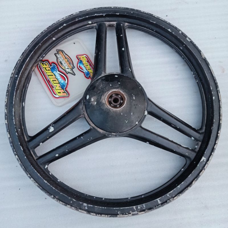 Jual velg pelek pelk palang bintang cast wheel ring 17 depan tromol psw ...