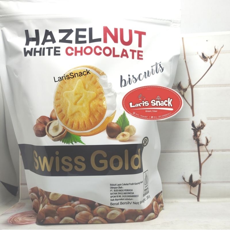 Jual Swiss Gold Hazelnut Biscuit/Biskuit Lapis All Varian | Shopee ...