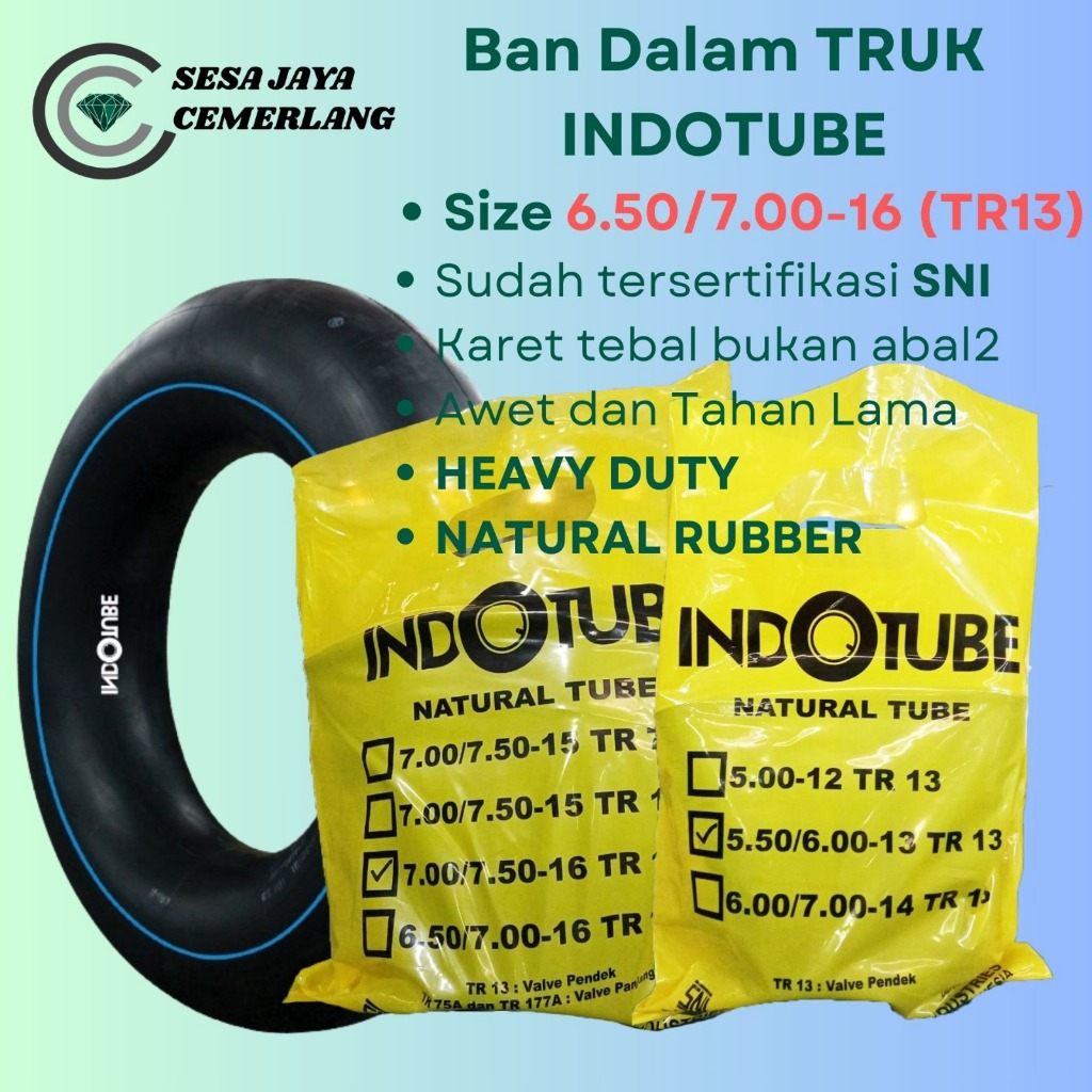 Jual ukuran 6.50/7.00-16 (TR13) Pentil Pendek dan Panjang Ban dalam ...