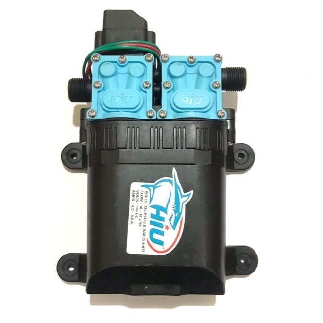 Jual POMPA DC DUAL HIU 9 LPM 138 PSI 100W - SUDAH OTOMATIS Single Pump ...