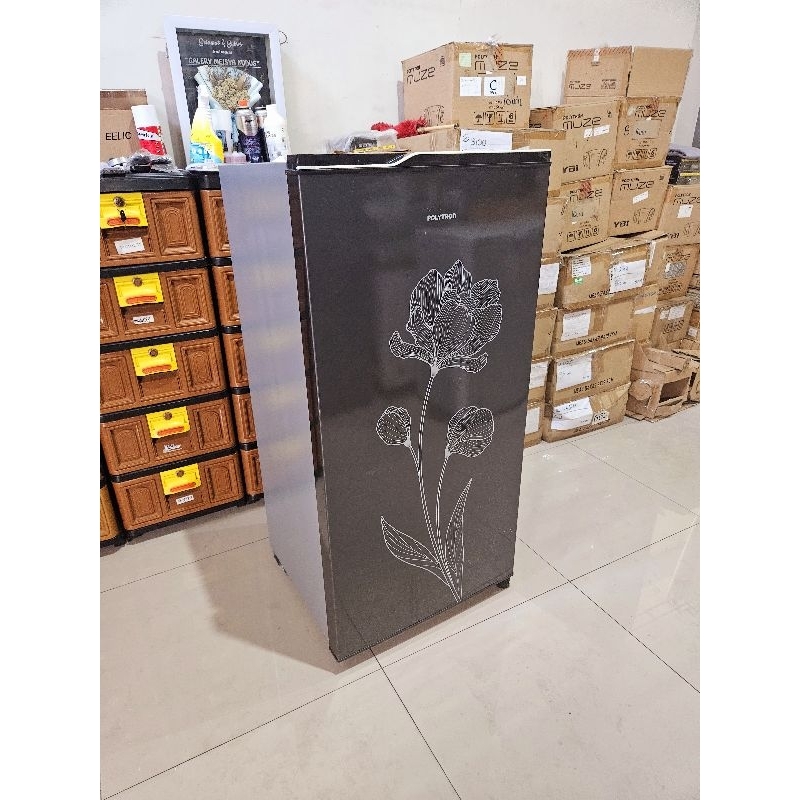 Jual KULKAS 1 PINTU POLYTRON PRB 177TY BS (NOTA) | Shopee Indonesia