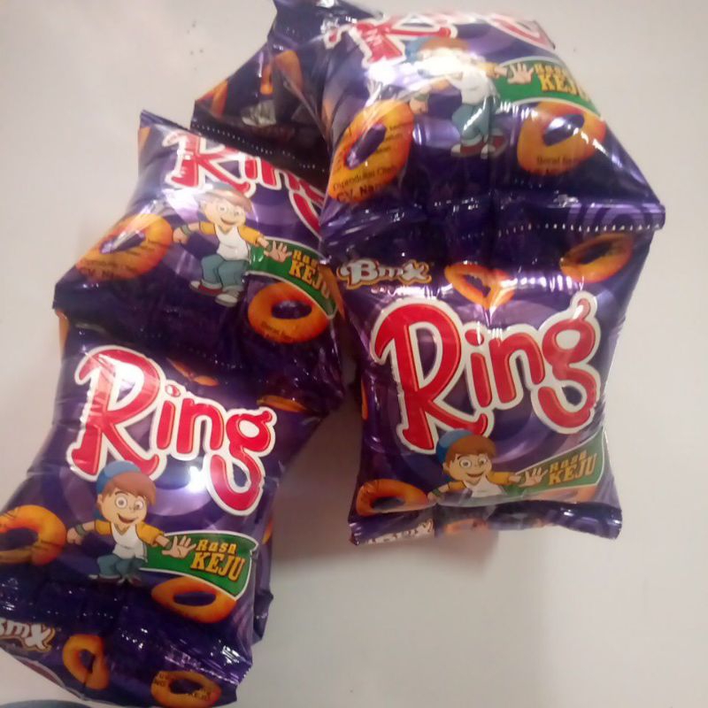 Jual RING Snack Rasa Keju Isi 10 X 7Gr Ciki Chiki Jajanan Anak Hadiah ...