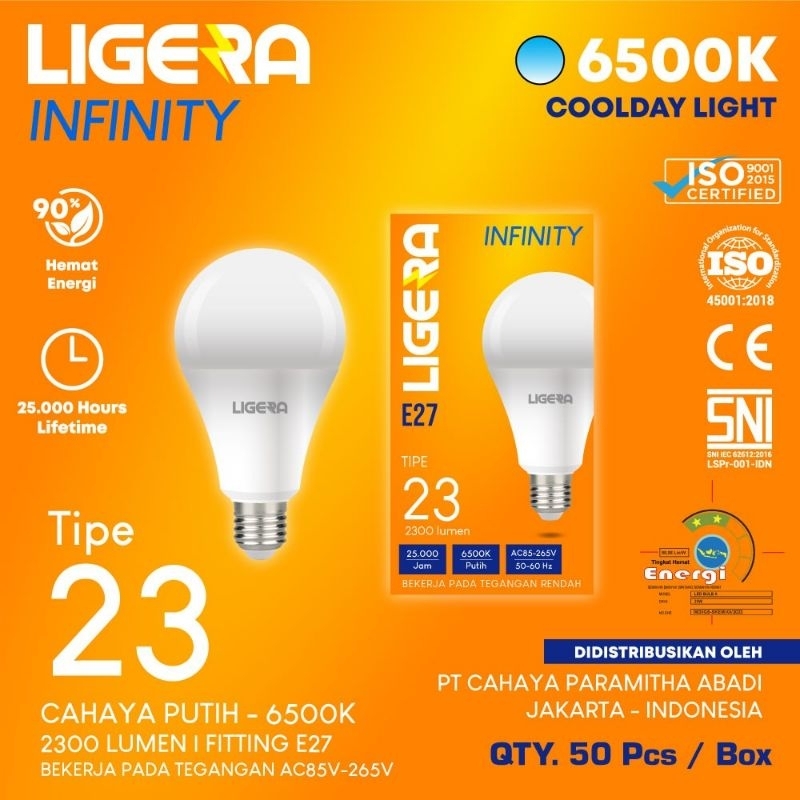 Jual Led Provi 21 Watt - Lampu Ligera 23 Watt Led Bulb | Shopee Indonesia