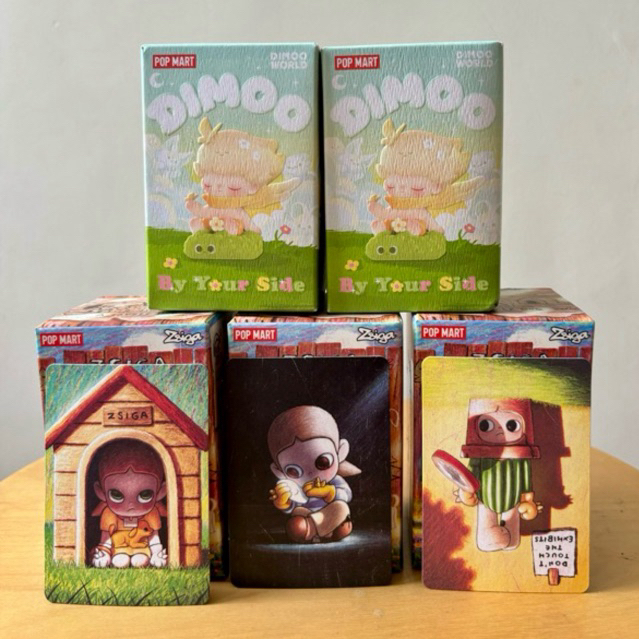 Jual [ORIGINAL POP MART] SELECTED ZSIGA LET IT BE & BLIND BOX DIMOO BY ...