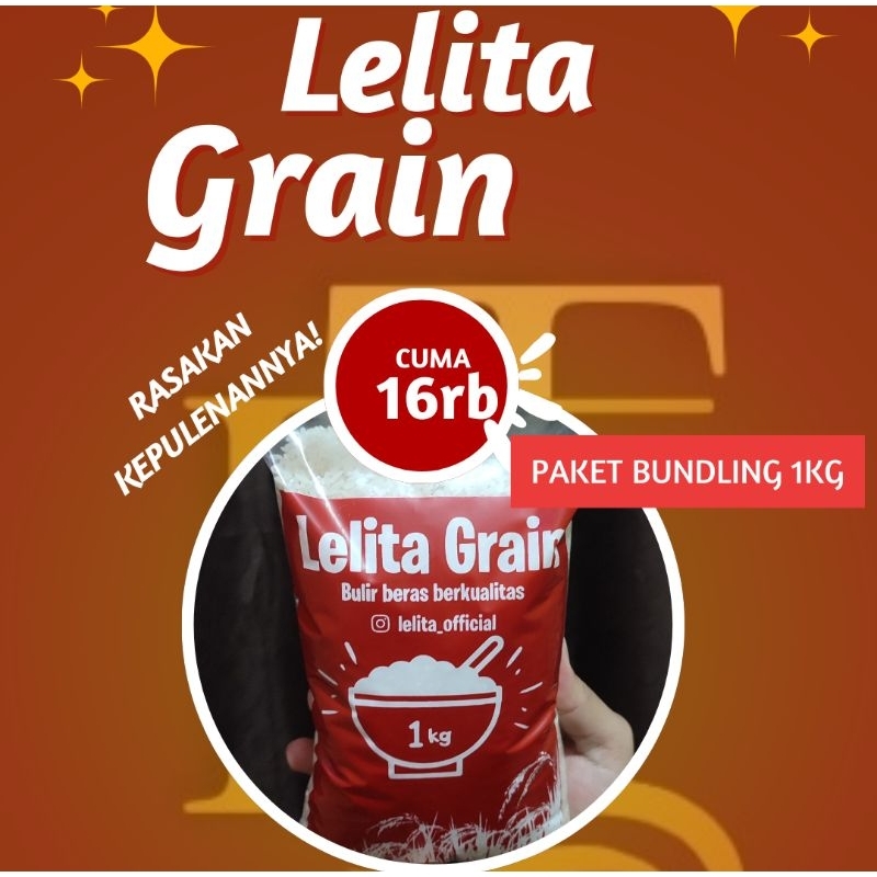 Jual Beras berkualitas Lelita 1kg | Shopee Indonesia