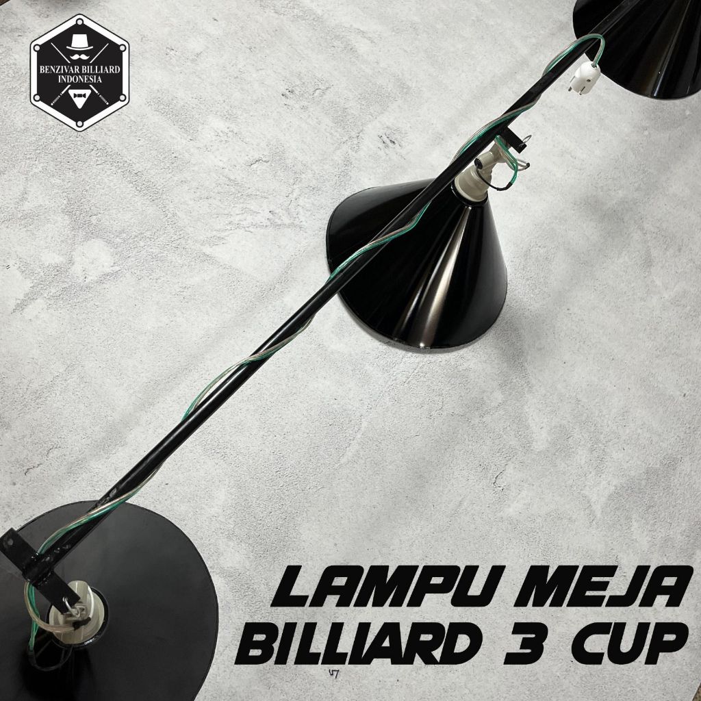Jual Lampu meja billiard 3 cup lampu corong 3 | Shopee Indonesia