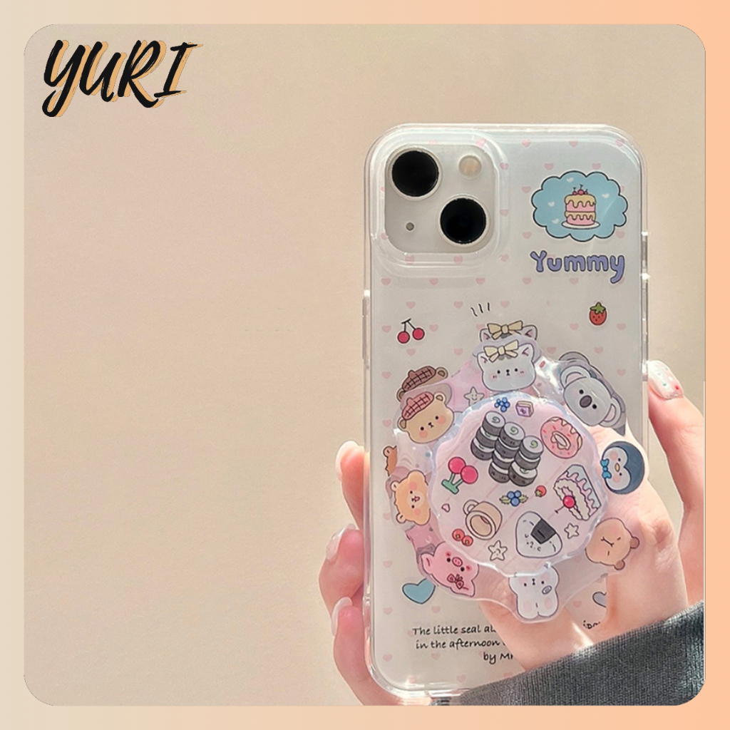 Jual NEW (COD) Case iPhone Karakter Hewan Lucu Yummy Food Sushi Cupcake ...