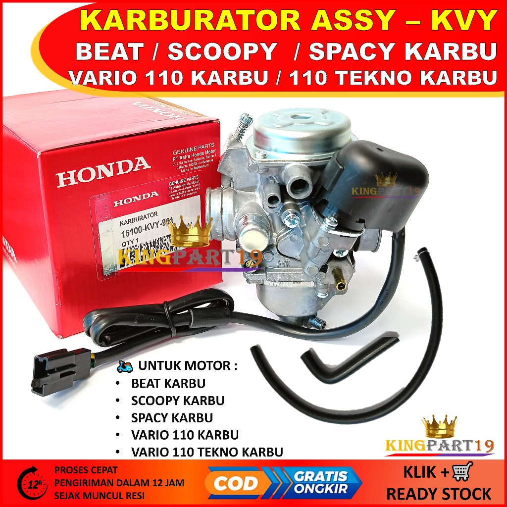 Jual Karburator Honda Beat karbu Old - Scoopy Karbu - Spacy Karbu ...