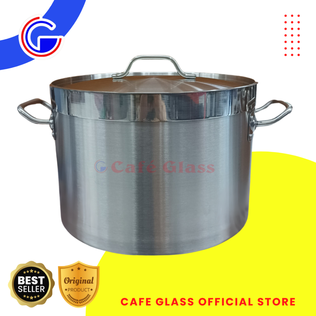 Jual Panci Stainless Tebal | Sauce Pot Doff Stainless | Panci Rebus ...
