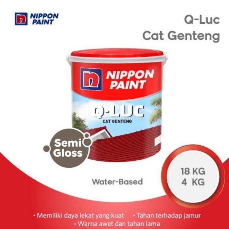 Jual Cat Genteng Nippon Qluc Genteng | Shopee Indonesia