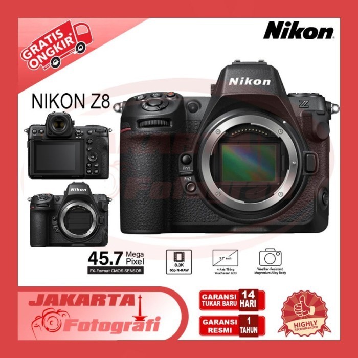 Jual Nikon Z8 BODY ONLY Mirrorless Camera | Shopee Indonesia