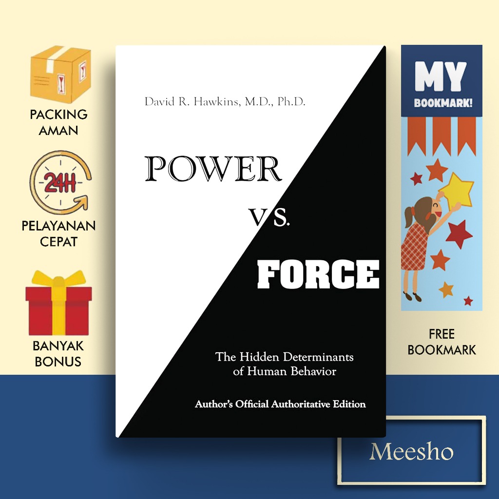 Jual Power vs. Force by David R. Hawkins M.D. Ph.D (English) | Shopee ...