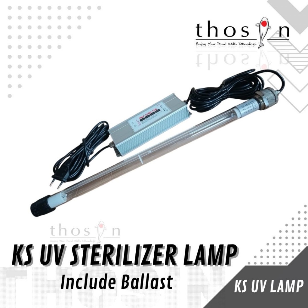 Jual Lampu UV Celup Kolam Koi Ultraviolet KS UV STERILIZER LAMP | Shopee Indonesia