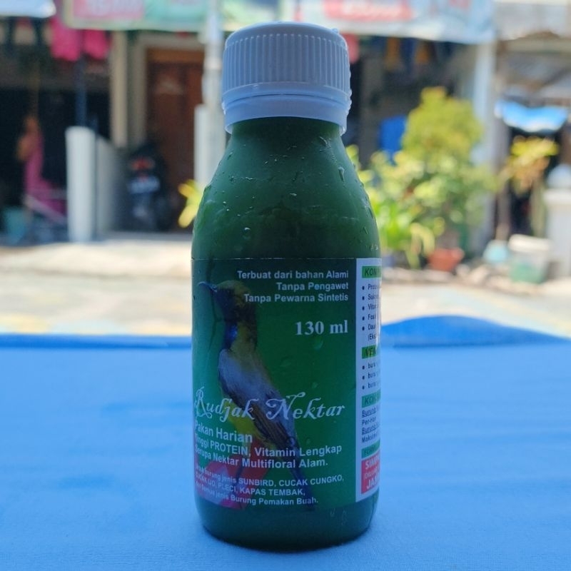Jual RUDJAK NEKTAR 130ML ORIGINAL ASLI 100% UNTUK BURUNG PEMAKAN NEKTAR | Shopee Indonesia