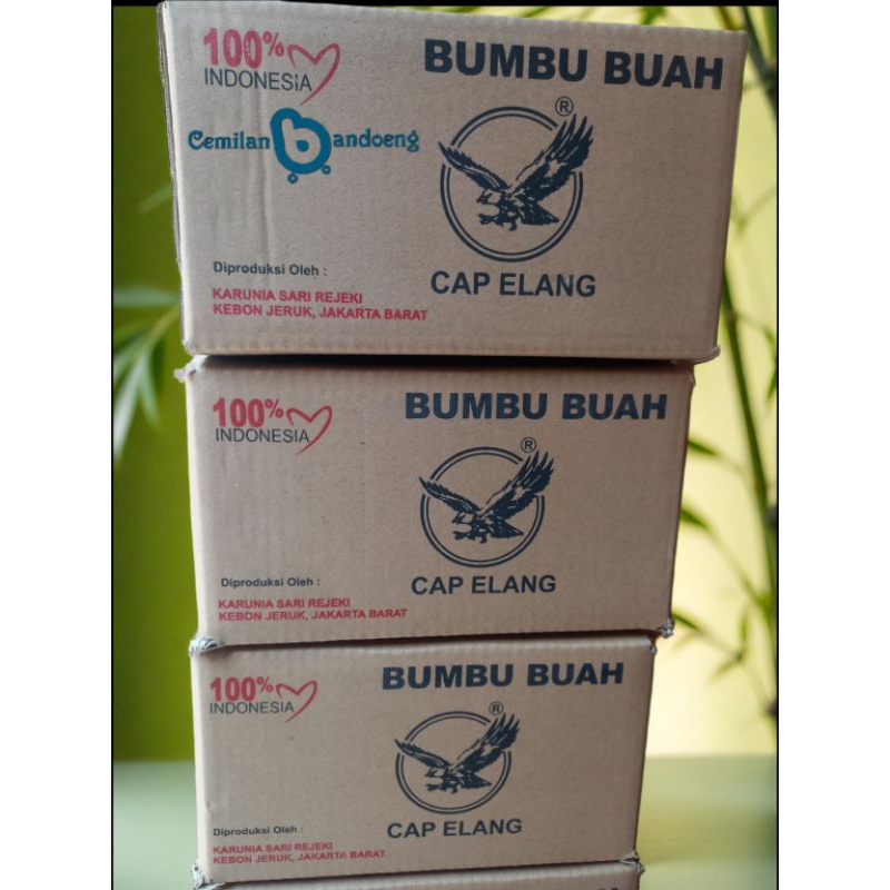 Jual BUMBU BUAH / GARAM BUAH CAP ELANG 1 DUS | Shopee Indonesia