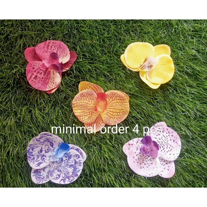 Jual bunga anggrek latex hiasan mahar harga satuan | Shopee Indonesia