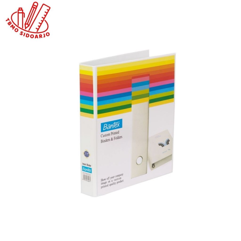 Jual TBMO Bantex Insert Ring Binder 3 Ring 65mm A4 White 8662 07 ...