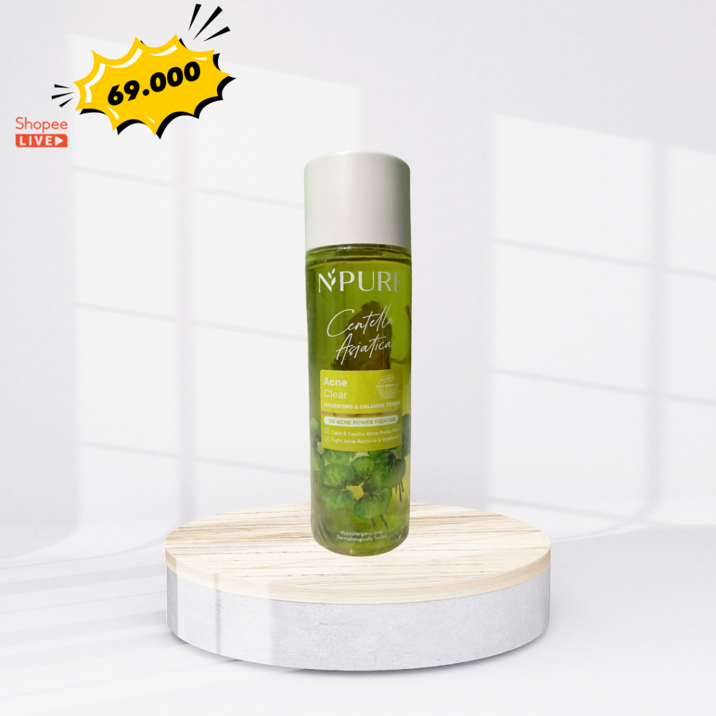 Jual Toner Npure centella asiatica (BOOKED) | Shopee Indonesia