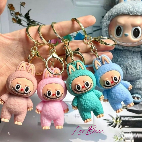 Jual LAVIBELLE - Labubu Keychain Gantungan Kunci Labubu Lisa Blackpink ...