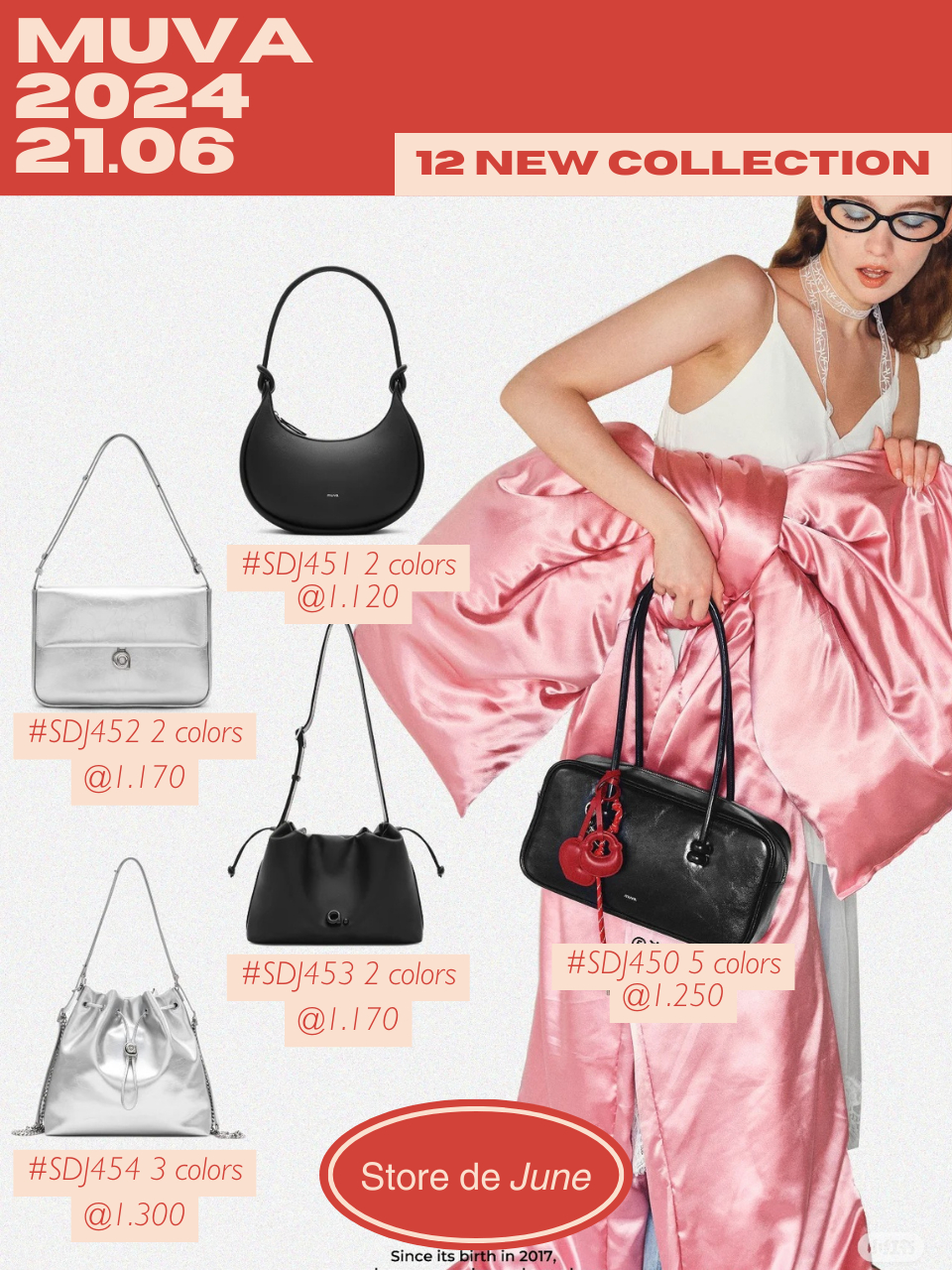 Jual MUVA BAG 2024 21.06 - Import China Original Authentic 100% Genuine ...