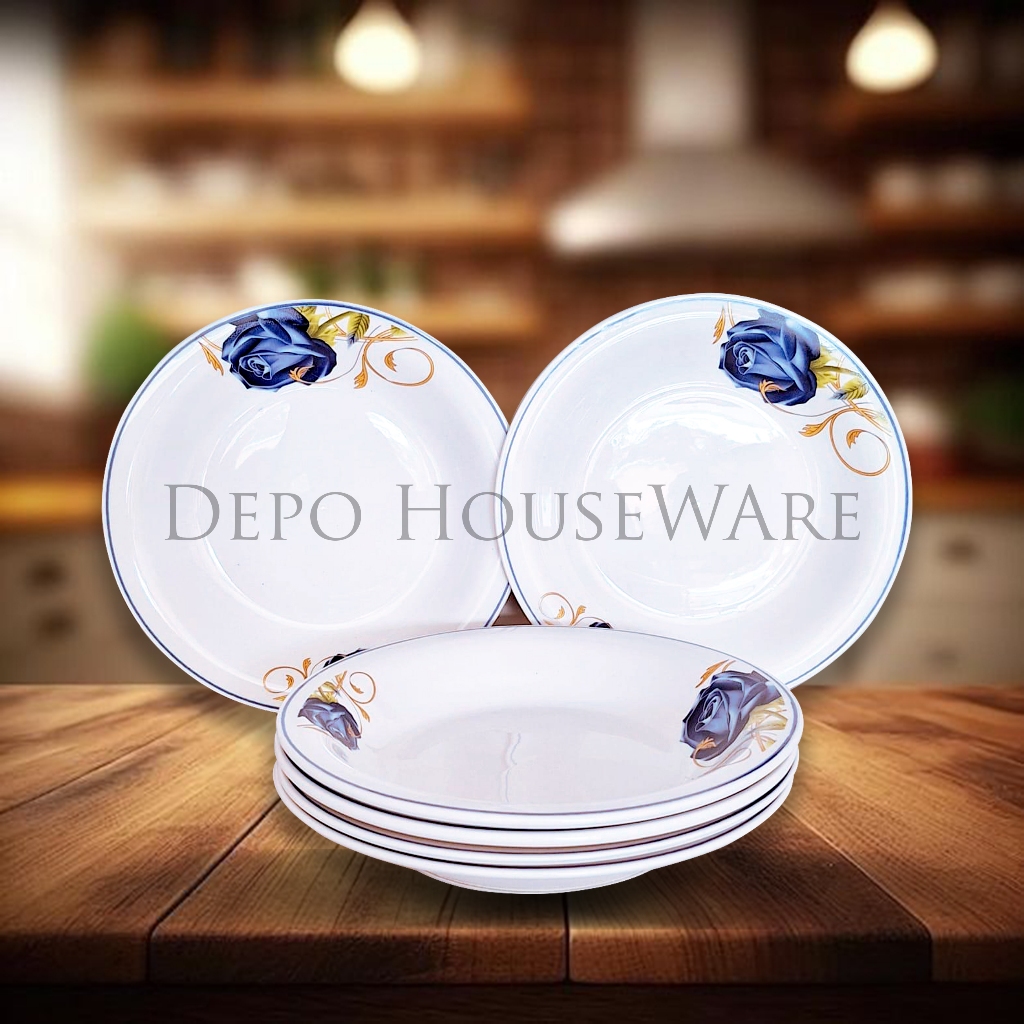 Jual Piring Keramik Cantik Elegan untuk Rumah & usaha / Piring Makan ...