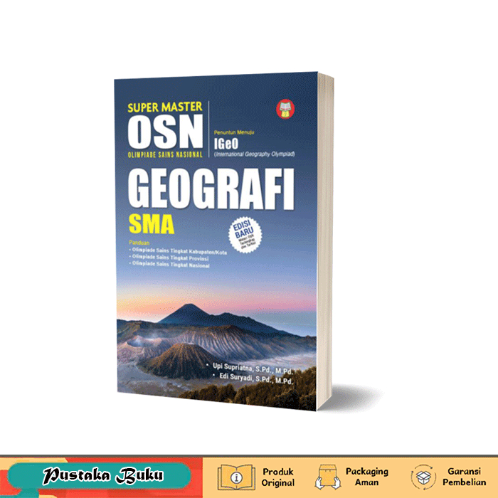 Jual Buku Super Master OSN Geografi SMA (Penuntun Menuju iGeo) | Shopee Indonesia