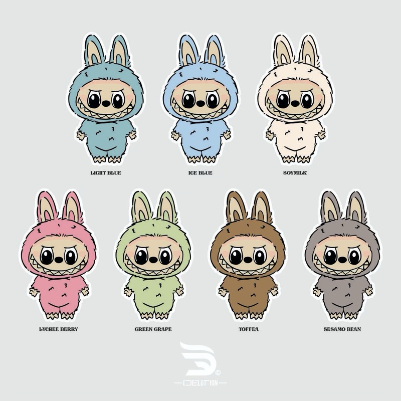 Jual Stiker Labubu Sticker Labubu Aesthetic Stiker Dekorasi Scrapbook ...