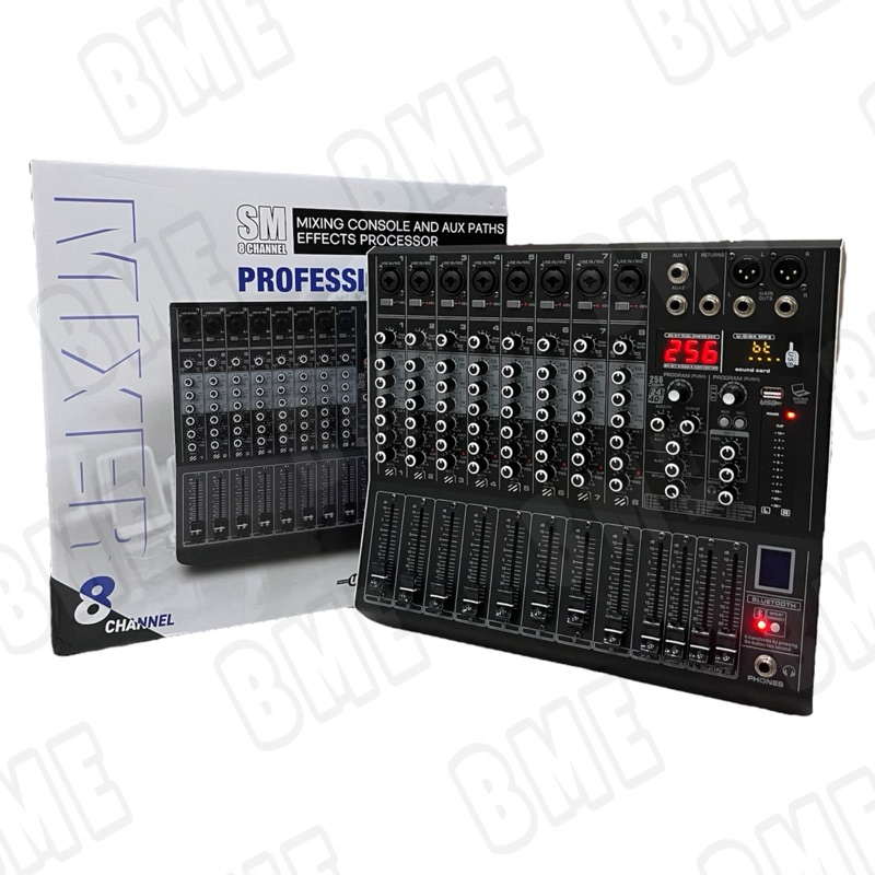 Jual MIXER AUDIO BLACKSPIDER SM8 SM 8 SUPER M8 ORIGINAL 8 CHANNEL ...