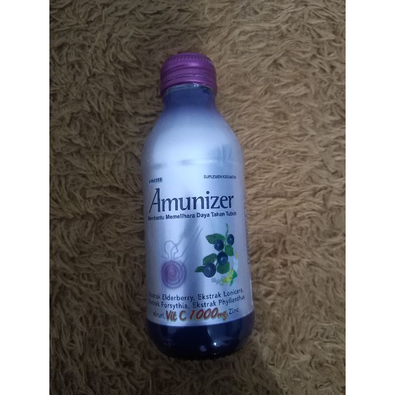 Jual Amunizer Vitamin C 1000mg Minuman Daya Tahan Tubuh 140ml | Shopee ...