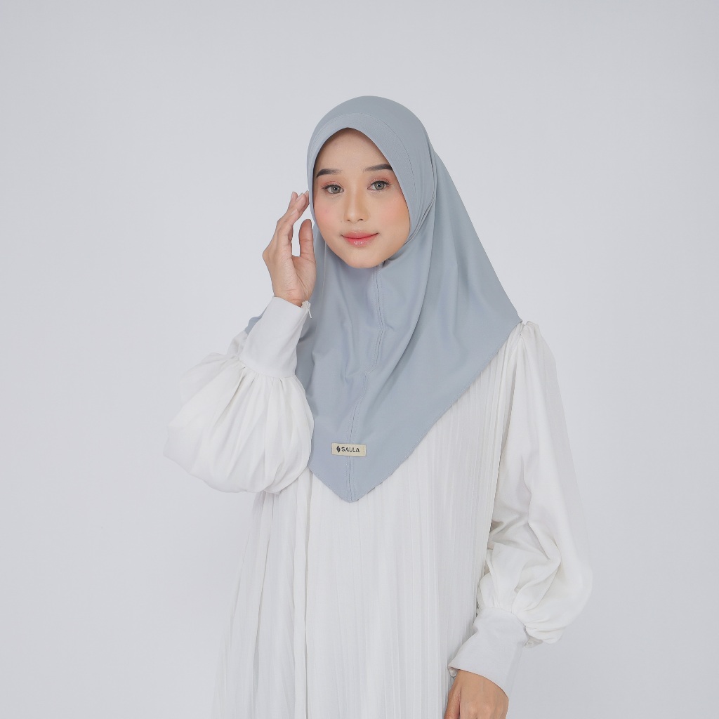 Jual Saula Jilbab Instan Jersey Premium Bergo Hamidah Ukuran Size M Kerudung Instant Terbaru ...