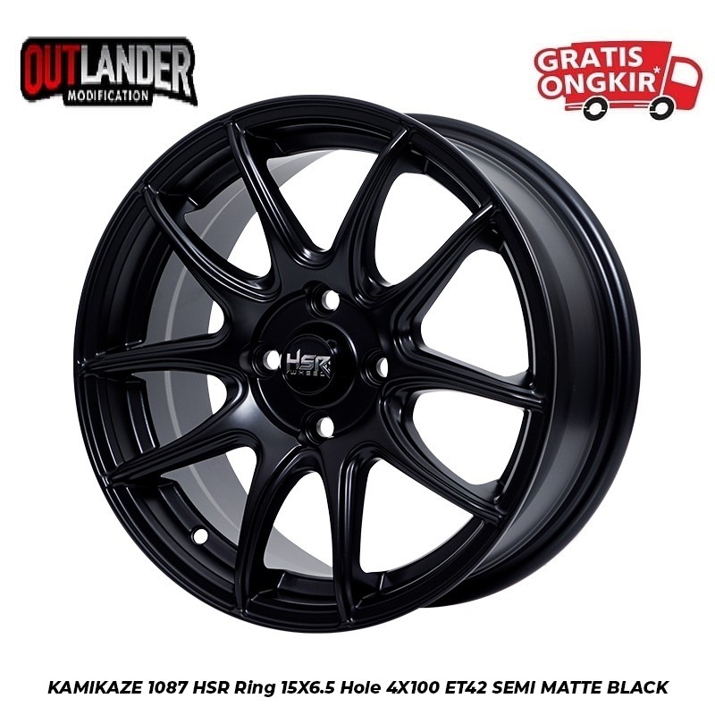 Jual Velg Kiwami Ring 15 Hsr Wheel Kamikaze R15 Pelek Mobil Etios Calya ...