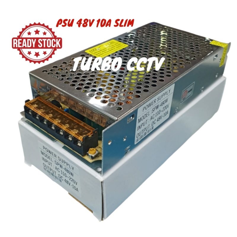 Jual Power Supply PSU 48V 10A High Quality, 48 Volt 10 Ampere Cooling ...