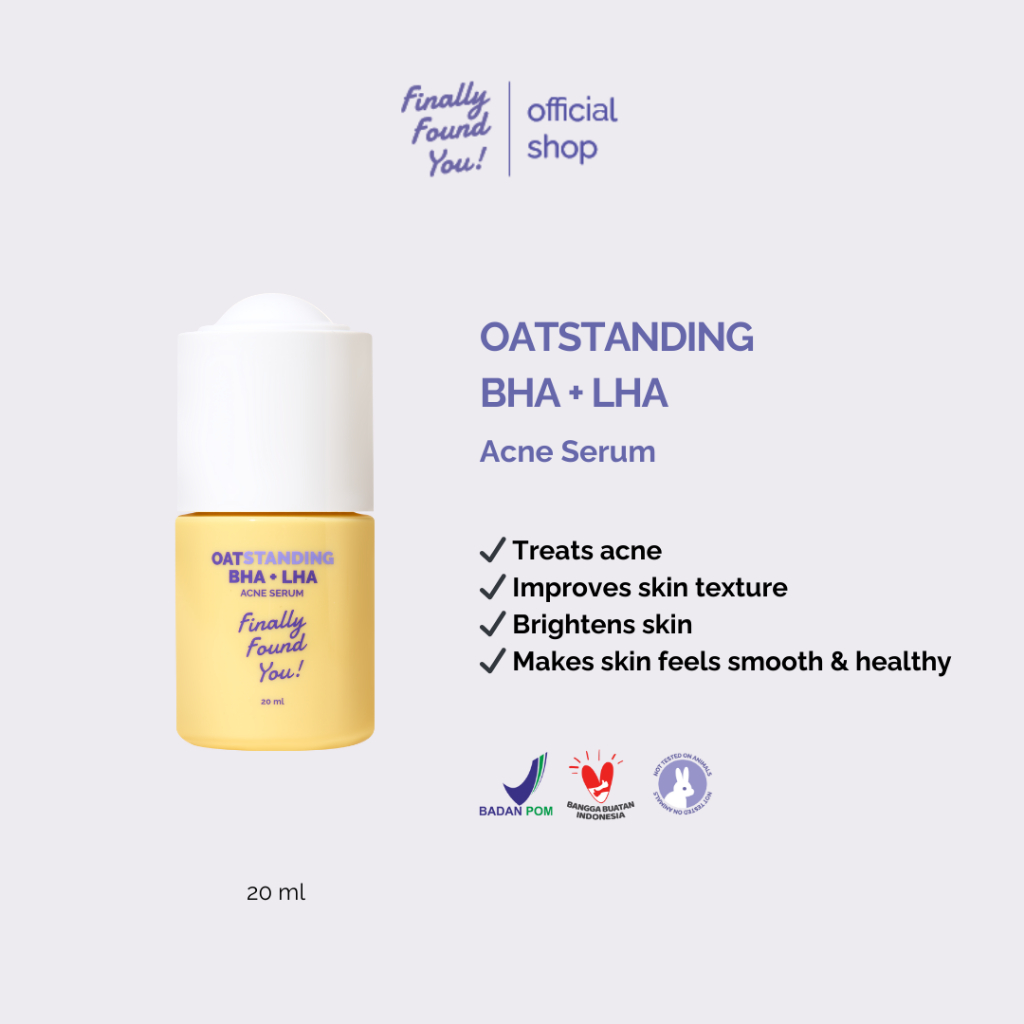 Jual Finally Found You! OATSTANDING BHA + LHA Acne Serum - Serum untuk Merawat Kulit dan Melawan ...