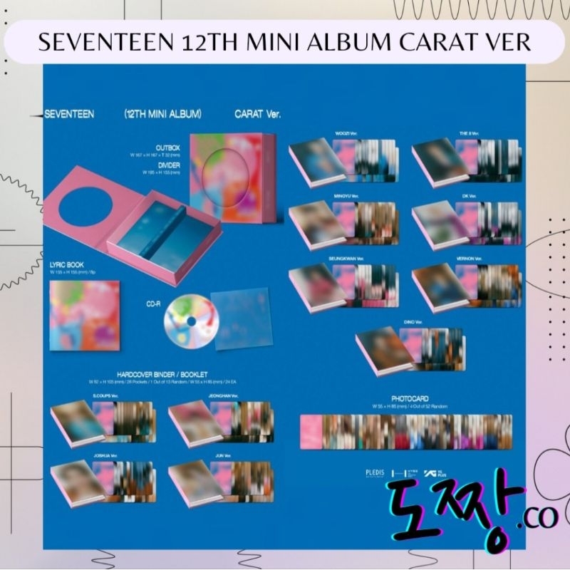 Jual [READY STOCK] Seventeen 12th Mini Album - Carat Ver | Shopee Indonesia