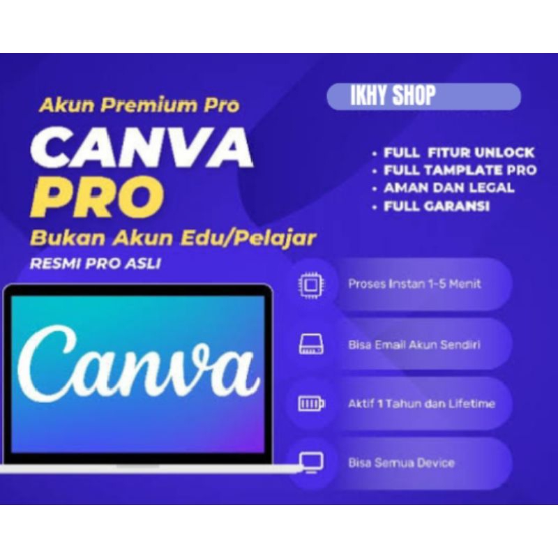 Jual Jual Canva premium PRO | Shopee Indonesia
